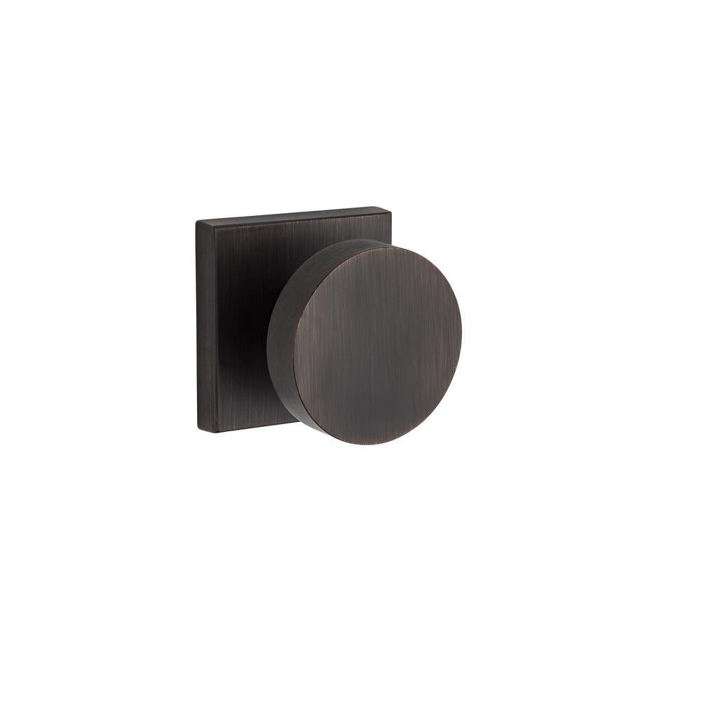 Baldwin Estate Classic Oil Rubbed Bronze Full-Dummy Door Knob-5015 102 FD SET - The Home Depot