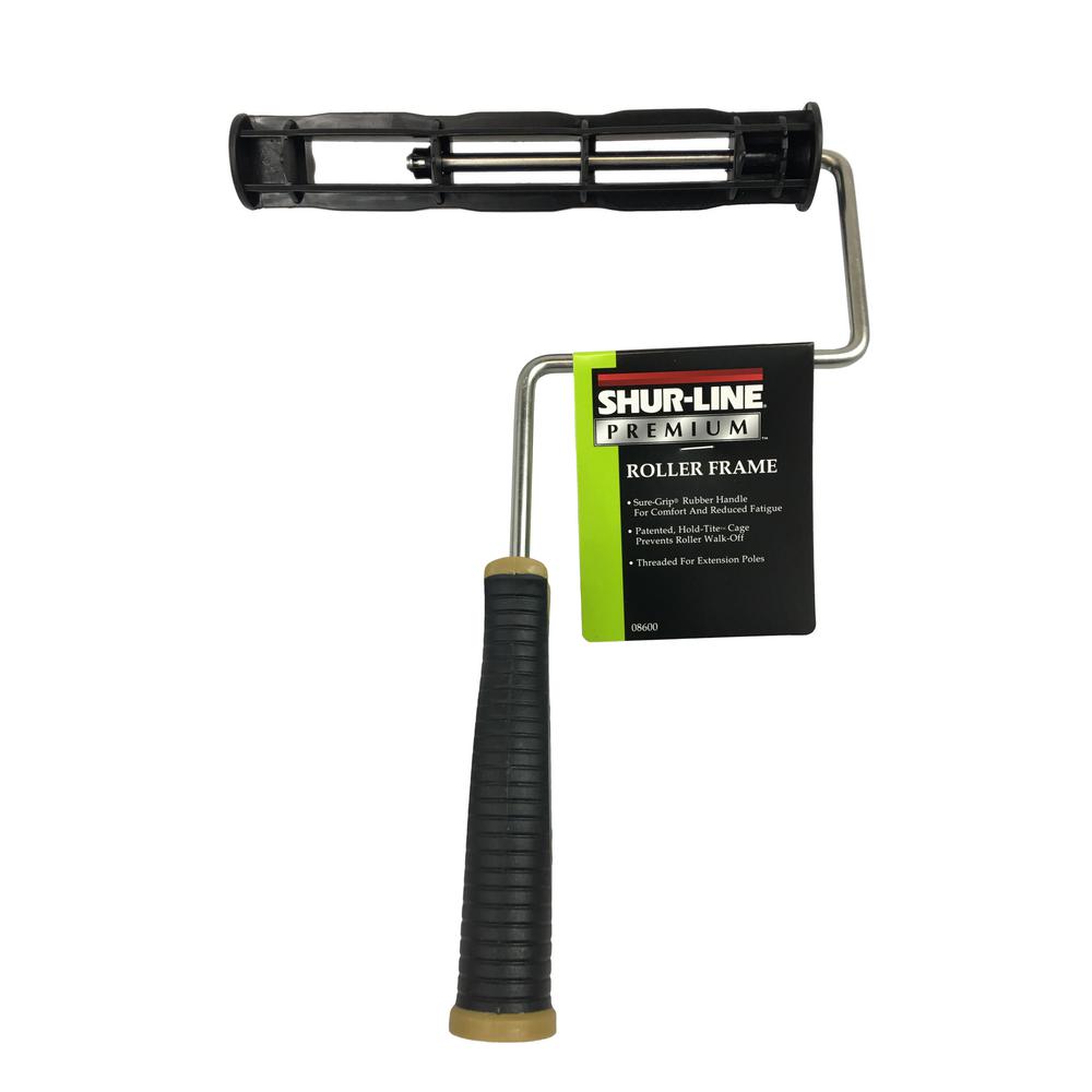 Shur-Line 9 in. Premium Roller Frame with Hold-Tite Cage-8600 - The ...