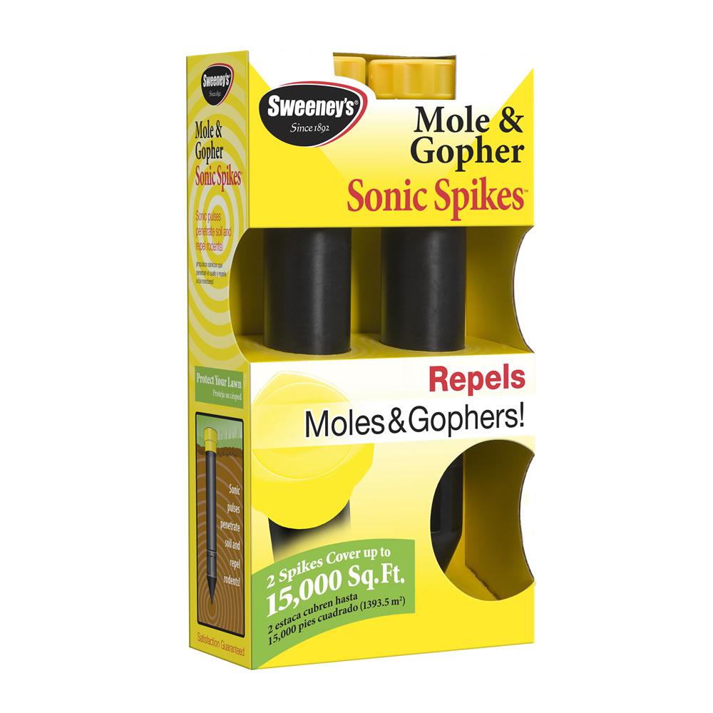 Sweeney's Mole and Gopher Twin Pack Sonic Spikes-S9012 - The Home Depot
