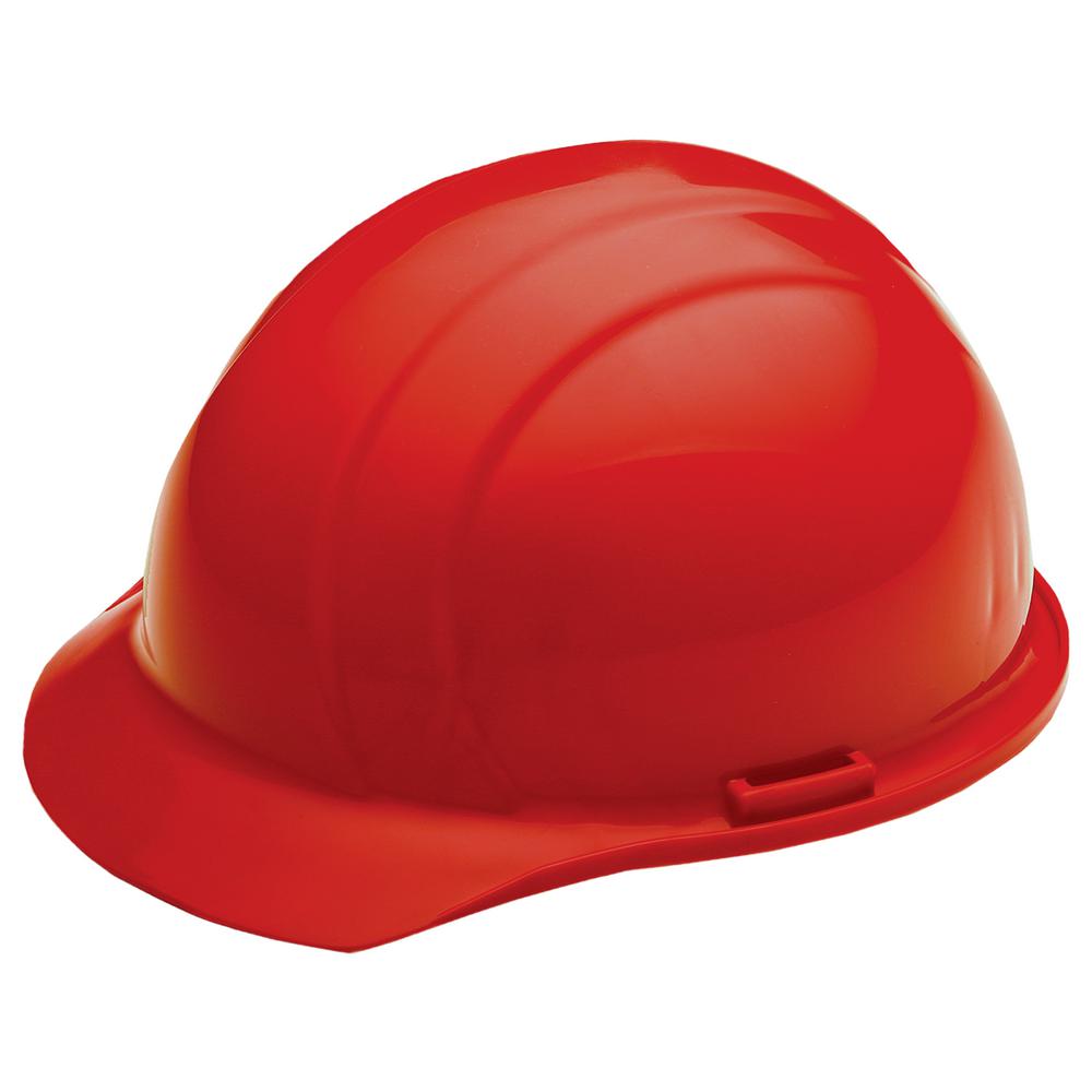 Liberty 4 Point Plastic Suspension Slide-Lock Cap Hard Hat in Red-19824 ...