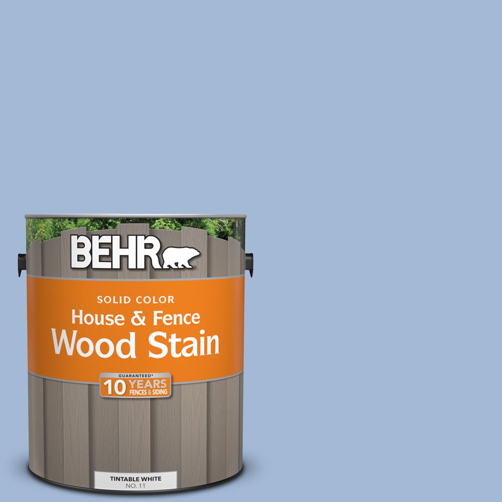 BEHR 1 gal. #530F-4 Newport Blue Solid Color House and Fence Exterior ...
