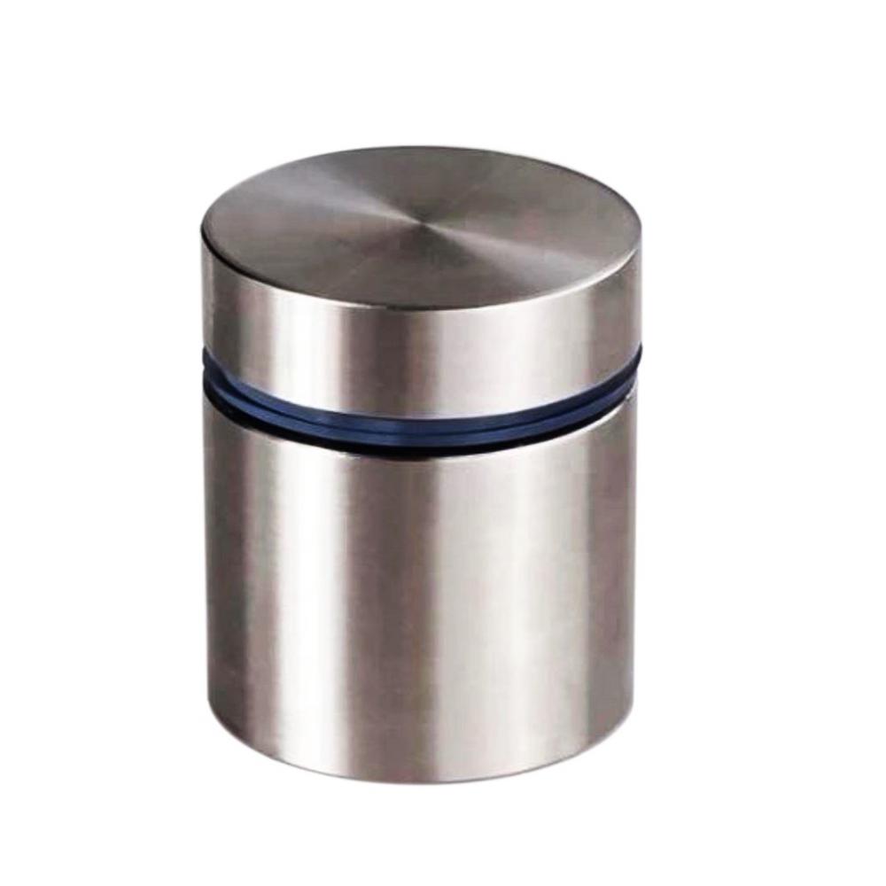 1 in. Dia x 1 in. L Stainless Steel Standoffs for Signs (4-Pack)-WCSO25 ...