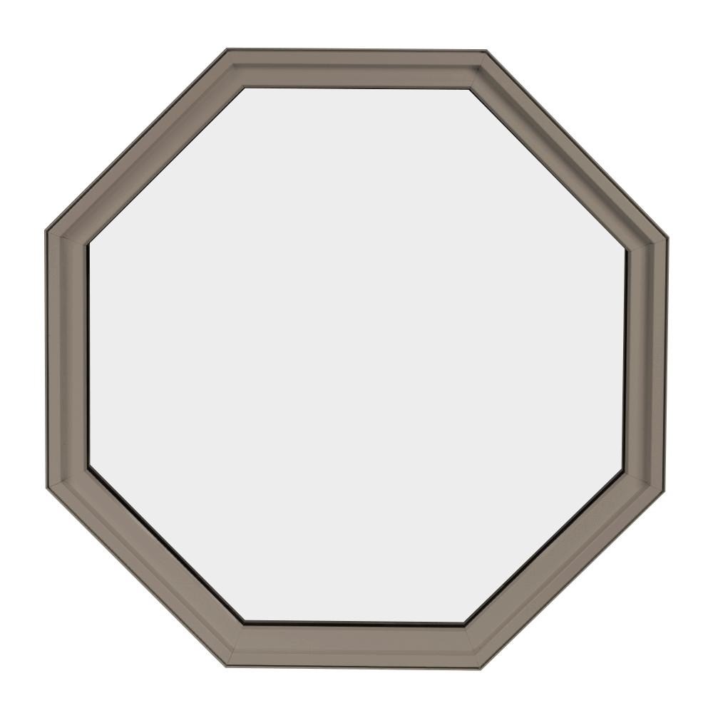 FrontLine 24 in. x 24 in. Octagon Sandstone 6-9/16 in. Jamb Geometric ...