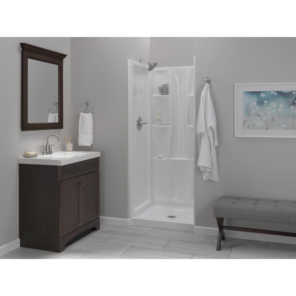 Delta Classic 400 32 In L X 32 In W X 72 In H 4 Piece Alcove Shower delta-classic-400-32-in-l-x-32-in-w-x-72-in-h-4-piece-alcove-shower