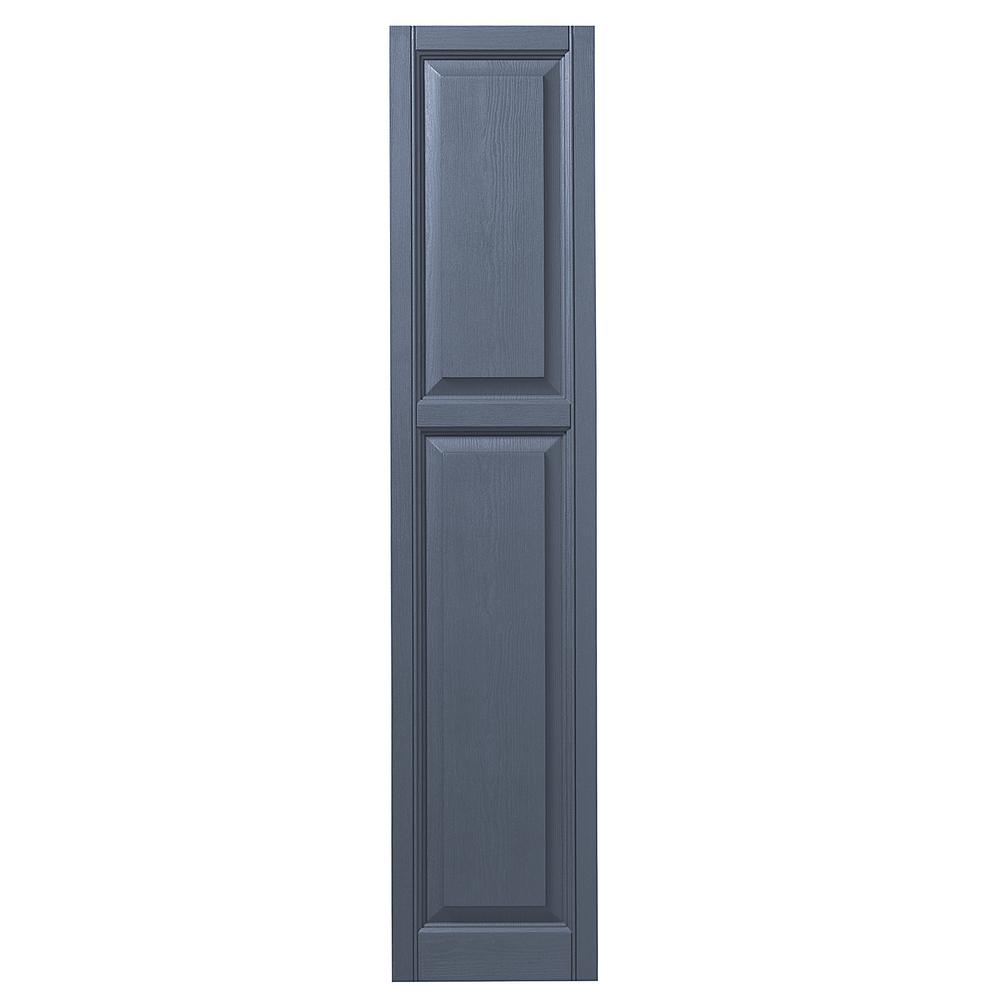 Ply Gem 15 in. x 67 in. Cottage Style Raised Panel Polypropylene ...