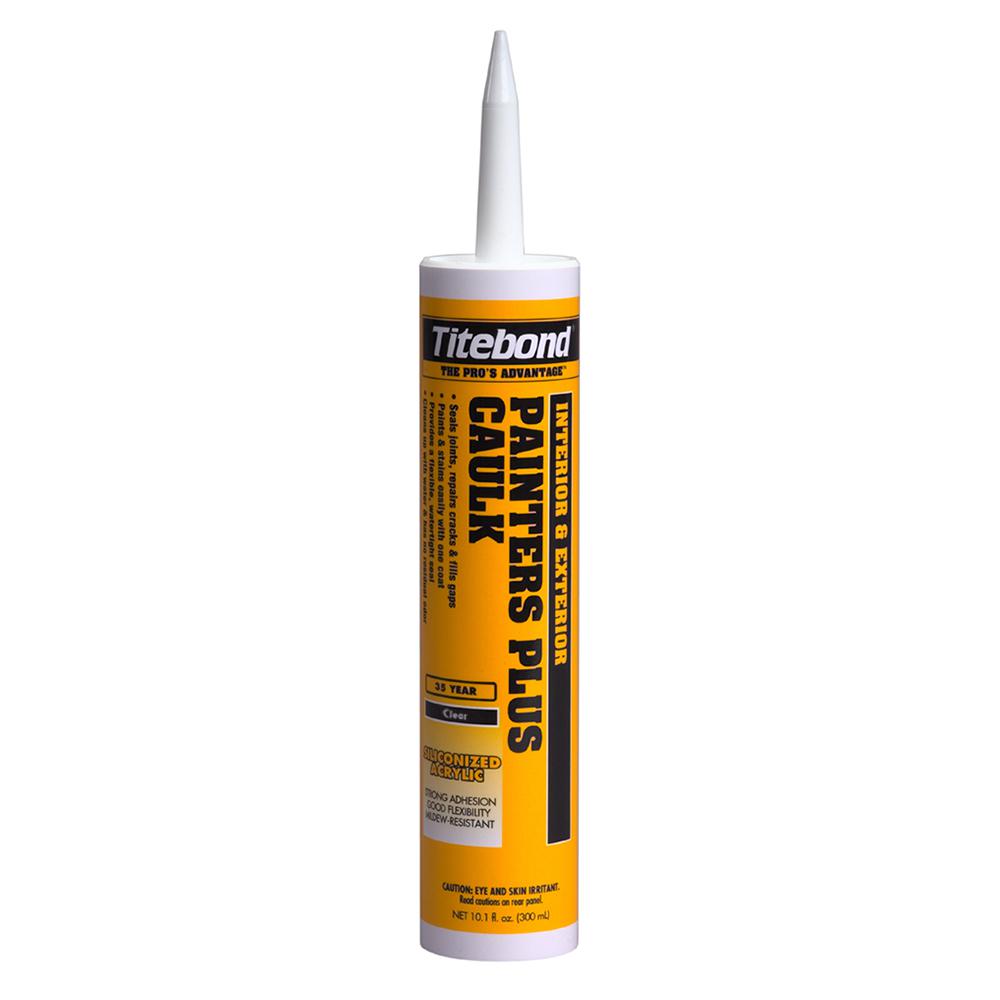 Titebond 10.1 oz. Clear Painter's Plus Caulk (12-Pack)-8331 - The Home ...