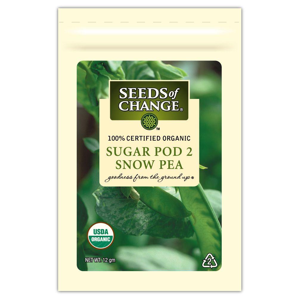 Seeds of Change Pea Sugar Pod 2 (1-Pack)-01792 - The Home Depot