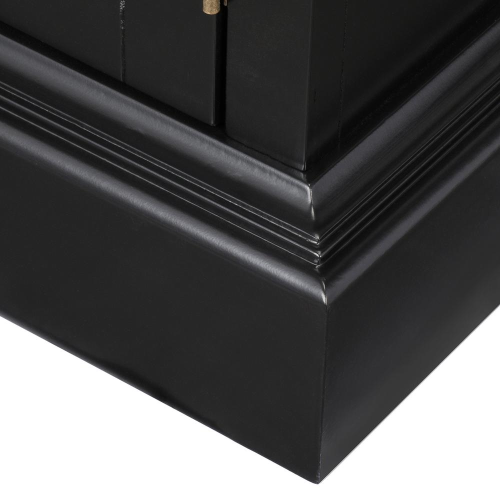 Home Decorators Collection Royce Black 49 in. Hall Tree SK19075R1-BK ...