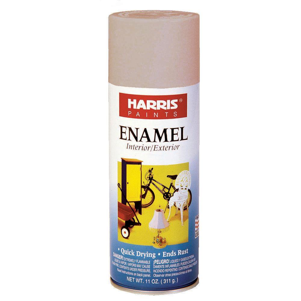 Harris 11 oz. Gloss Walnut Spray Enamel-38120 - The Home Depot