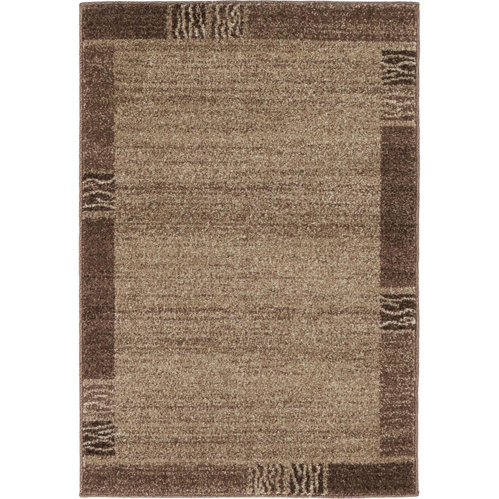 Unique Loom Del Mar Sarah Light Brown 2' 7 x 10' 0 Runner Rug-3120477 ...