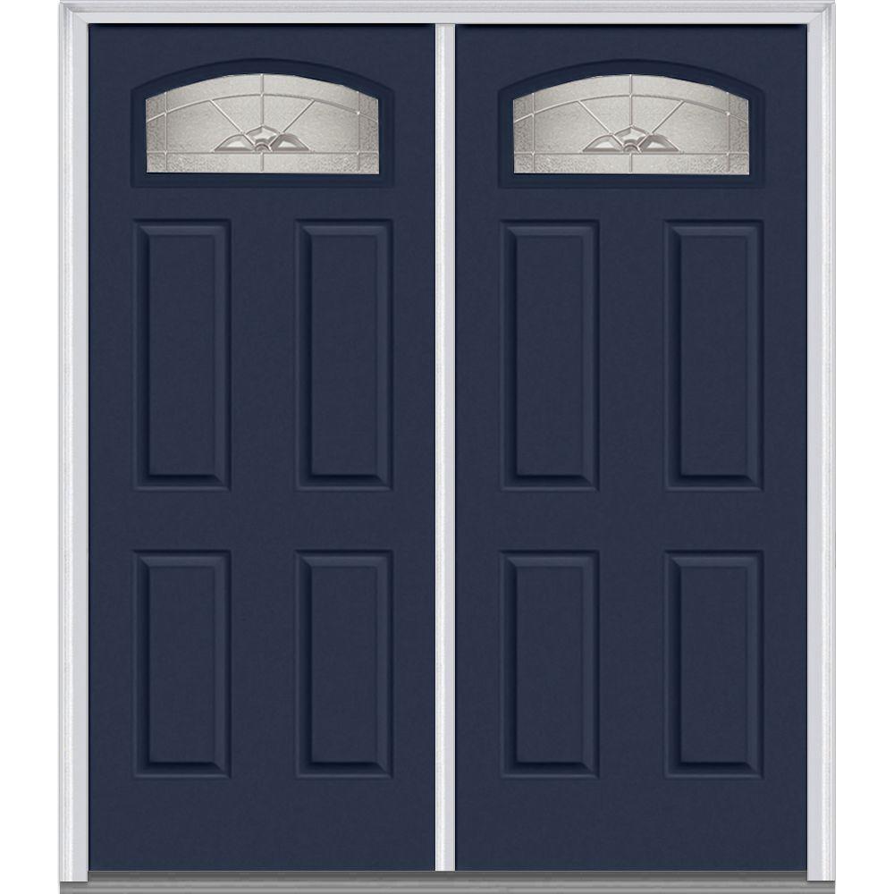 MMI Door 72 in. x 80 in. Master Nouveau Left-Hand Inswing Cambertop ...