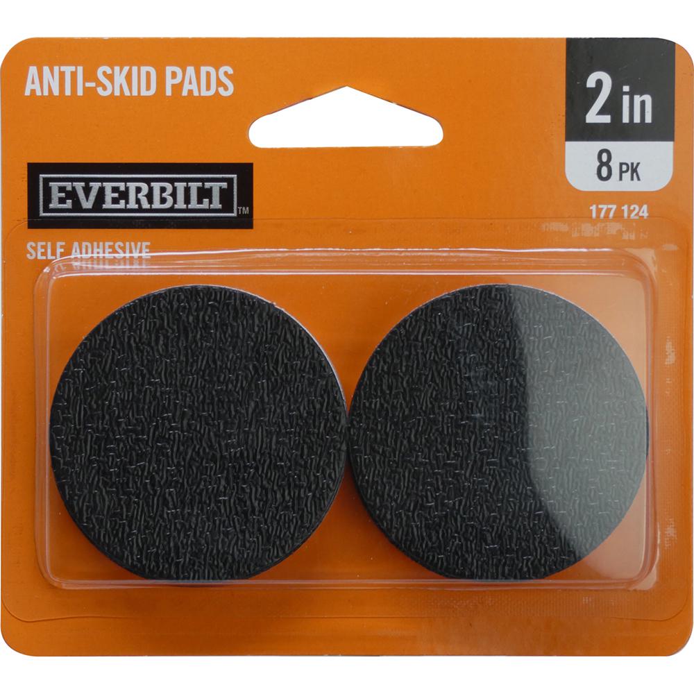 Everbilt 2 in. Self-Adhesive Anti-Skid Surface Pads (8 per Pack)-49971 ...