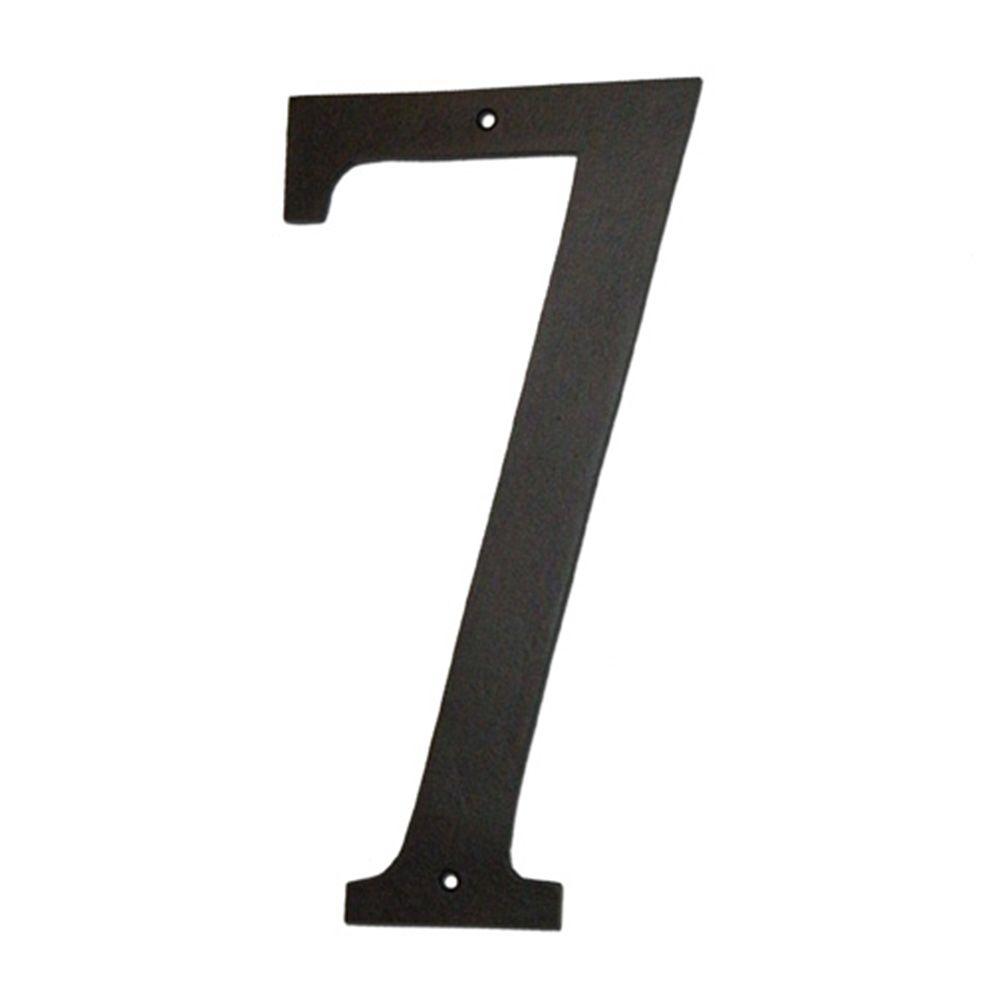 Montague Metal Products 8 in. Helvetica House Number 7-HHN-7-8 - The ...