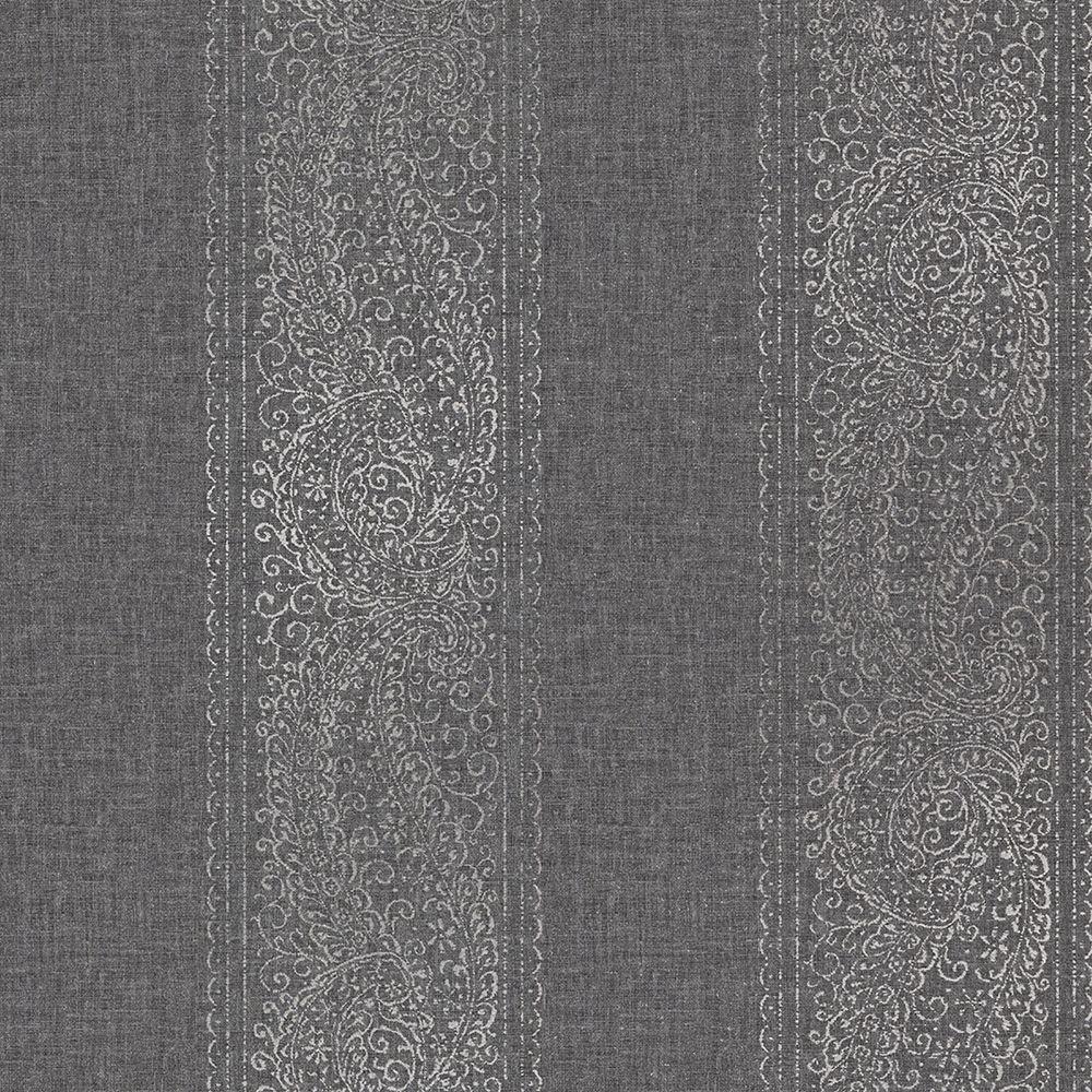 Black Stripe Pattern Wallpaper