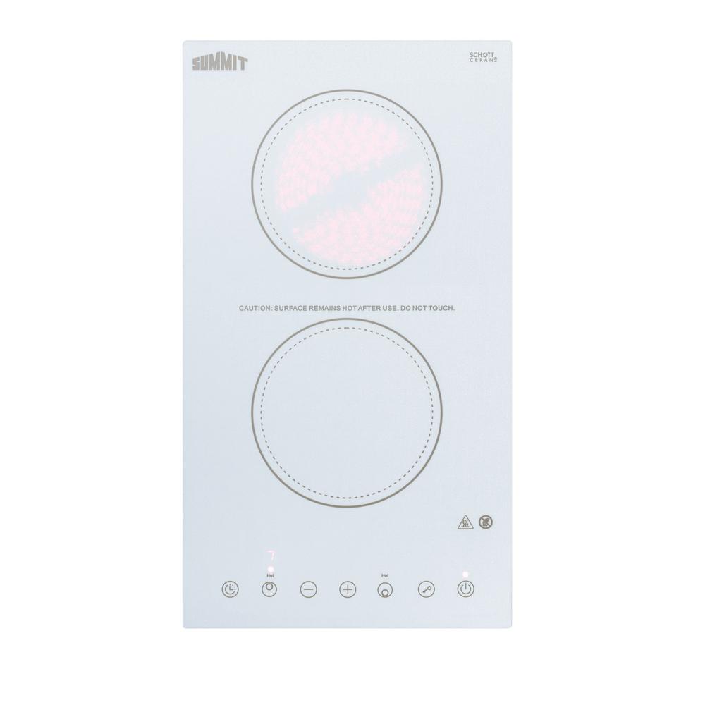 White - Electric Cooktops - Cooktops - The Home Depot