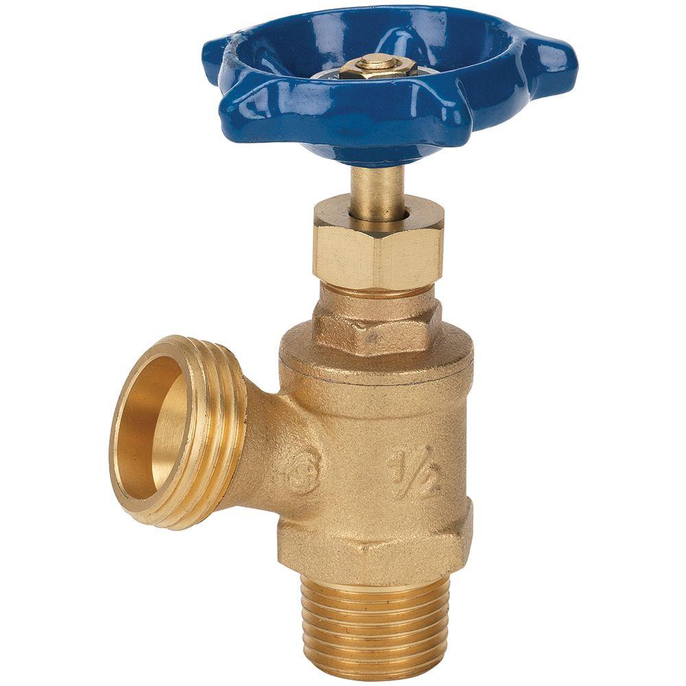Everbilt 1 2 In X 1 2 In Brass MPT X SWT Boiler Drain VBDCONF3EB