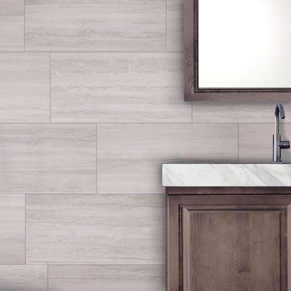 Light Grey - Tile - Flooring - The Home Depot