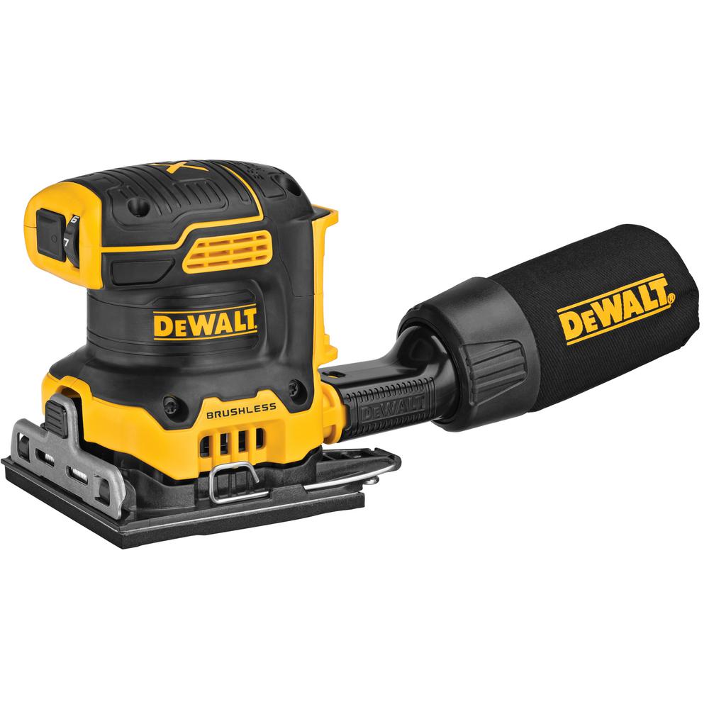 DEWALT 20 Volt MAX Cordless Brushless 1 4 Sheet Sander Tool Only
