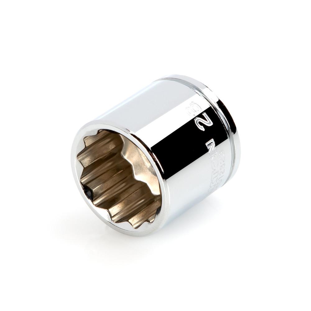 TEKTON 3/8 in. Drive x 23 mm 12-Point Socket-SHD12323 - The Home Depot