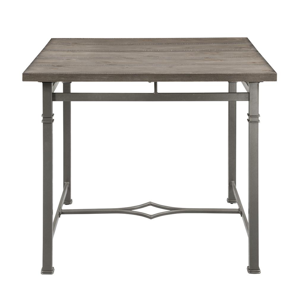 International Concepts 30 in. x 48 in. Weathered Taupe Gray Solid Wood ...