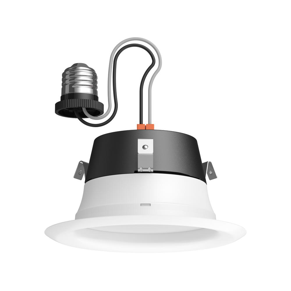 Philips 4 in. 2700K Soft White 65-Watt Equivalent Dimmable Integrated ...