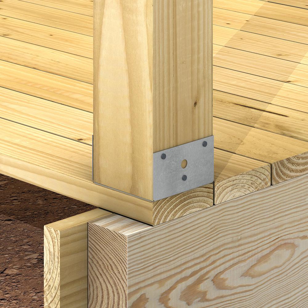 Wood to Wood - Post Bases - Post Brackets - The Home Depot