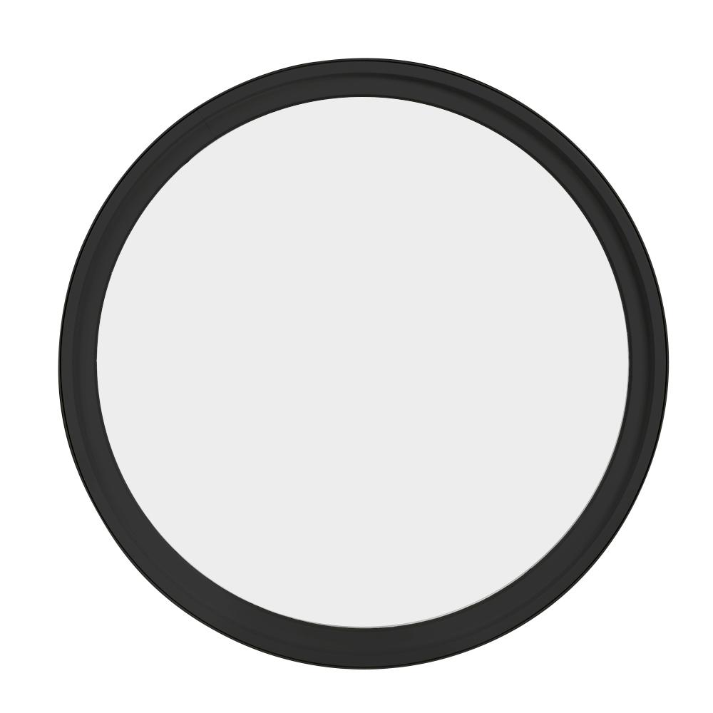 FrontLine 36 in. x 36 in. Round Bronze 4-9/16 in. Jamb Geometric ...