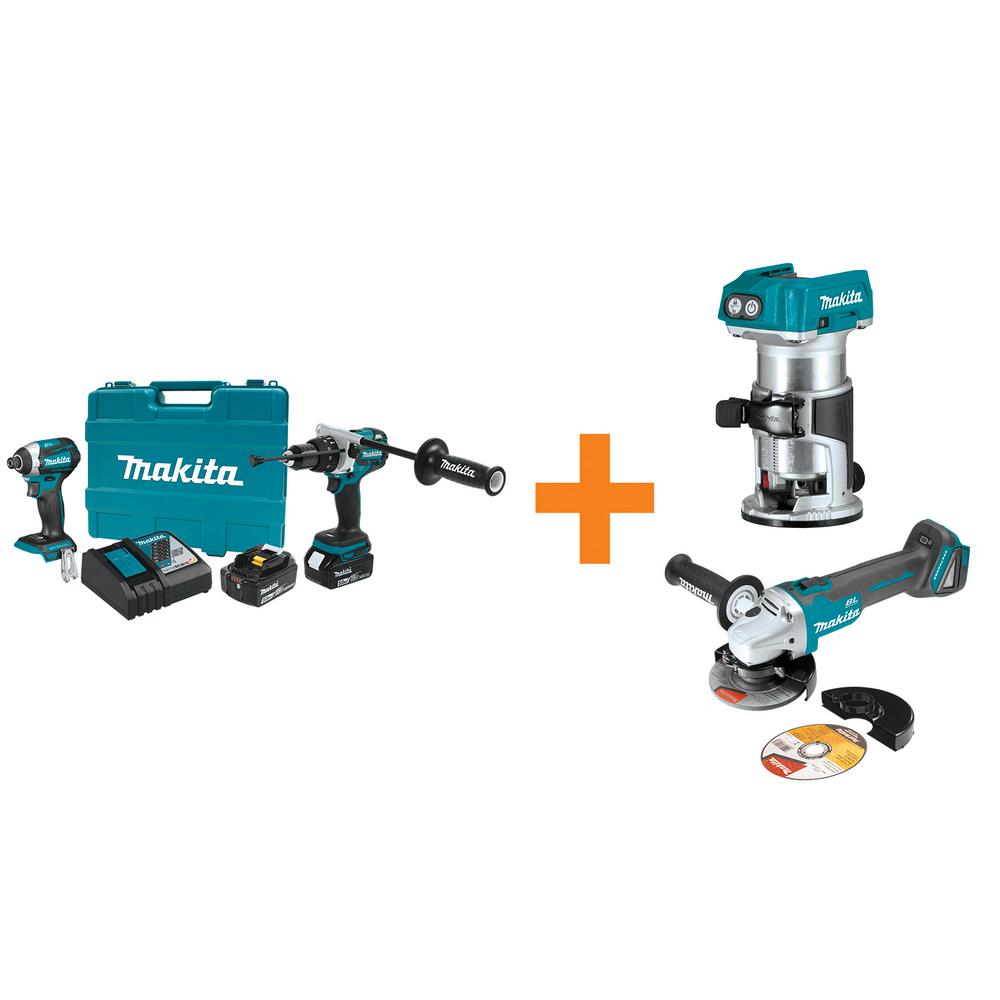 Makita - Power Tool Combo Kits - Power Tools - The Home Depot