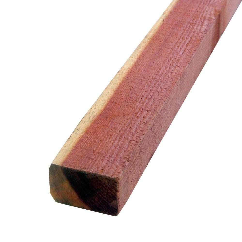 Mendocino Forest Products 1-1/2 in. x 3-1/2 in. x 10 ft. Rough ...