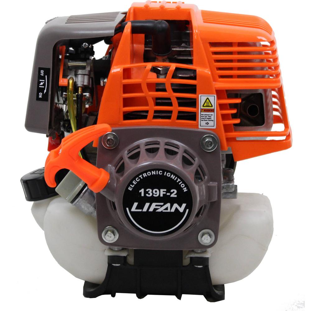 LIFAN 1.5 HP OHC 4-Stroke Clutch Drive Engine with 360° Horizontal ...
