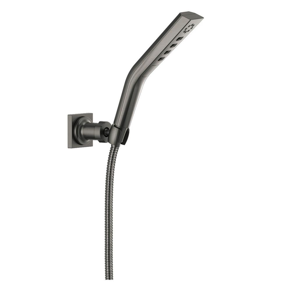 Delta Pivotal 3-Spray Patterns 1.81 in. Wall-Mount Handheld Shower Head ...