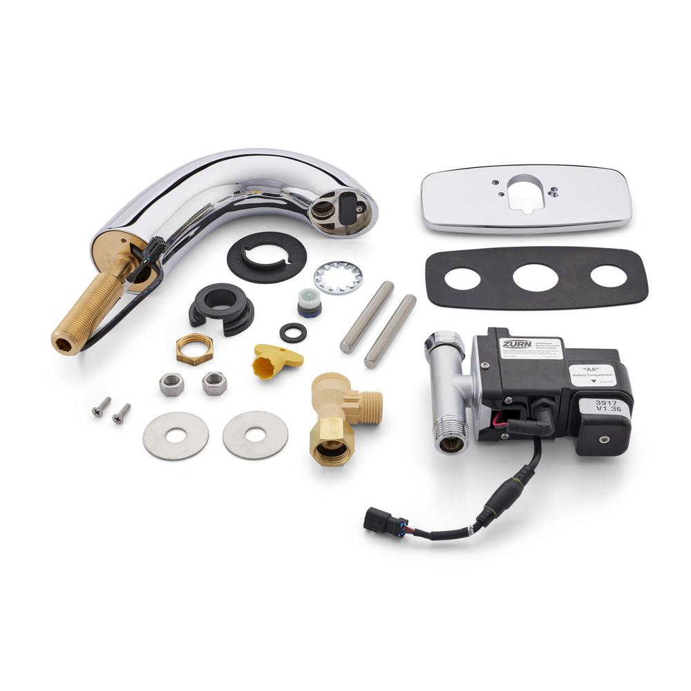 Zurn Aqua-FIT Serio Series Single Post Sensor Faucet in Chrome-Z6950-XL ...