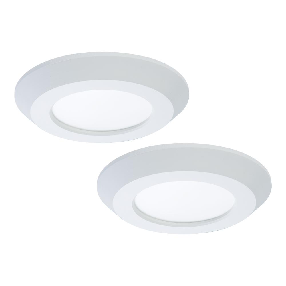 Halo 4 in. 2700K-5000K Selectable CCT Surface Integrated LED Downlight ...