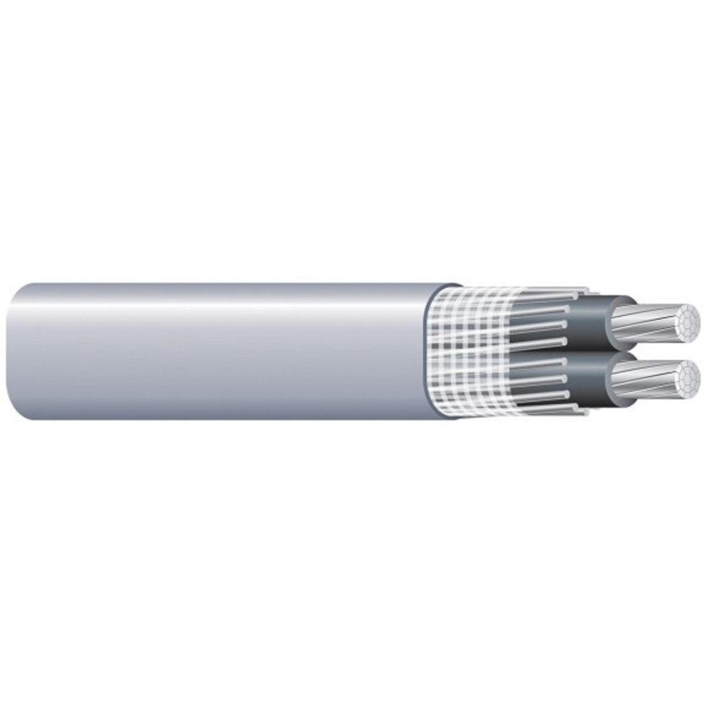 Southwire By the Foot 4 0 4 0 2 0 Gray Stranded AL SEU Cable 13097199 Southwire By the Foot 4 0 4 0 2 0 Gray Stranded AL SEU Cable 13097199