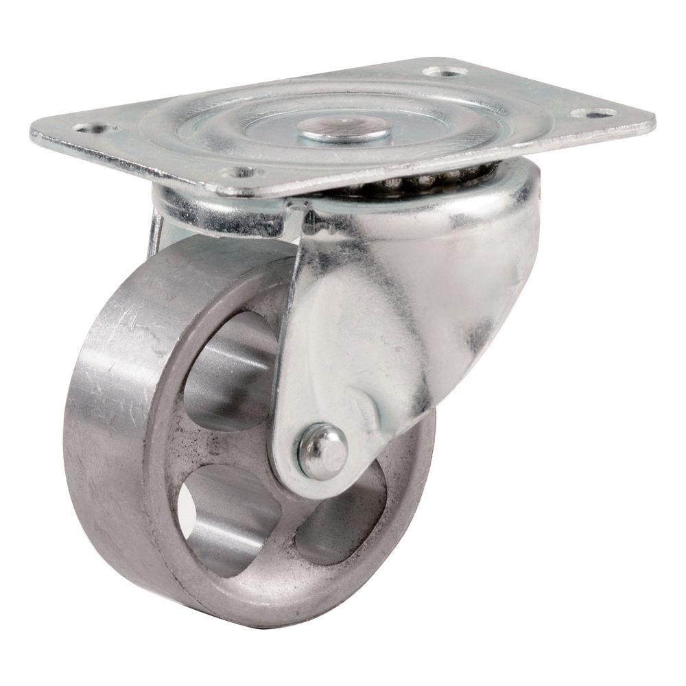 Shepherd 2 In Cast Iron Swivel Plate Caster With 125 Lb Load Rating Shepherd 2 In Cast Iron Swivel Plate Caster With 125 Lb Load Rating