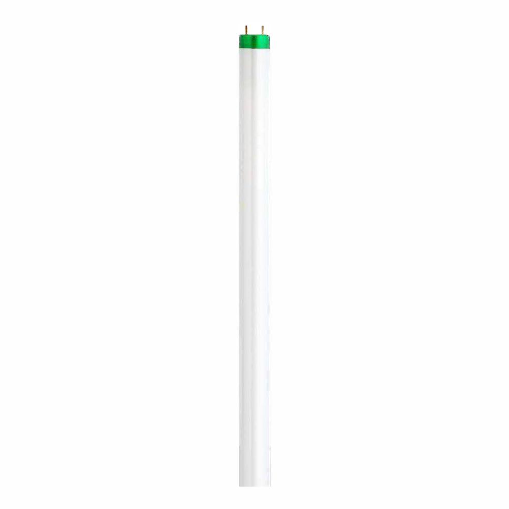 Philips 25-Watt 4 ft. Linear T8 Fluorescent Tube Light Bulb Cool White ...