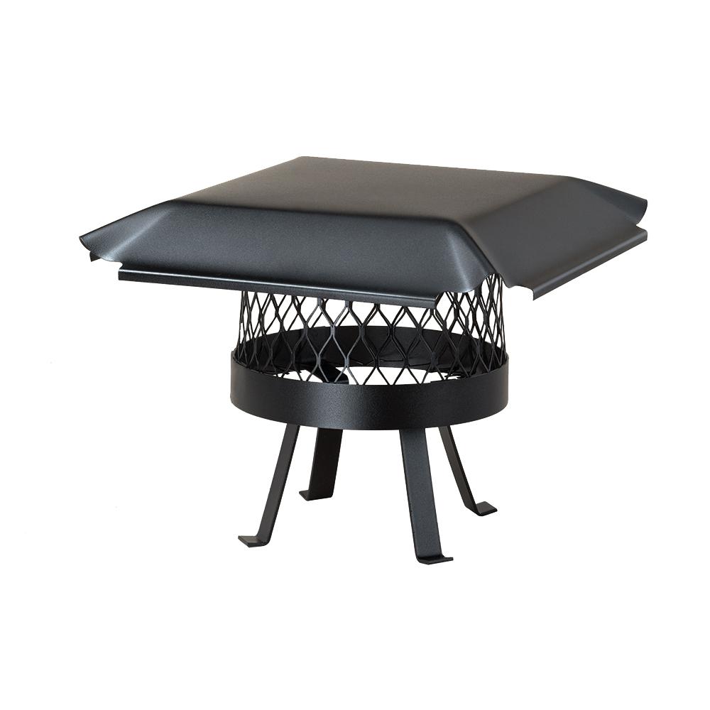 HY-C 15 in. x 15 in. California Oregon Bolt-On Single Flue Chimney Cap ...