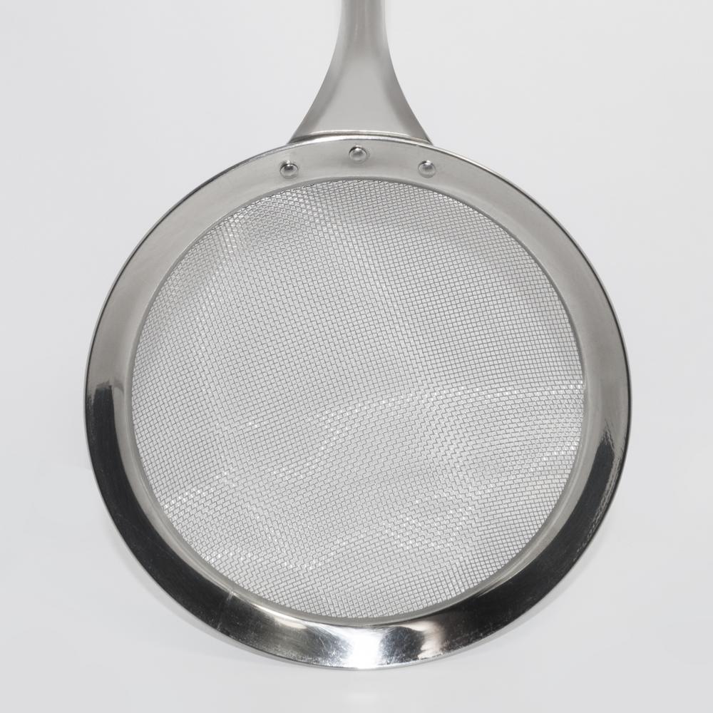 ExcelSteel 6 in. Stainless Steel Wide Rim Strainer 184 - The Home Depot