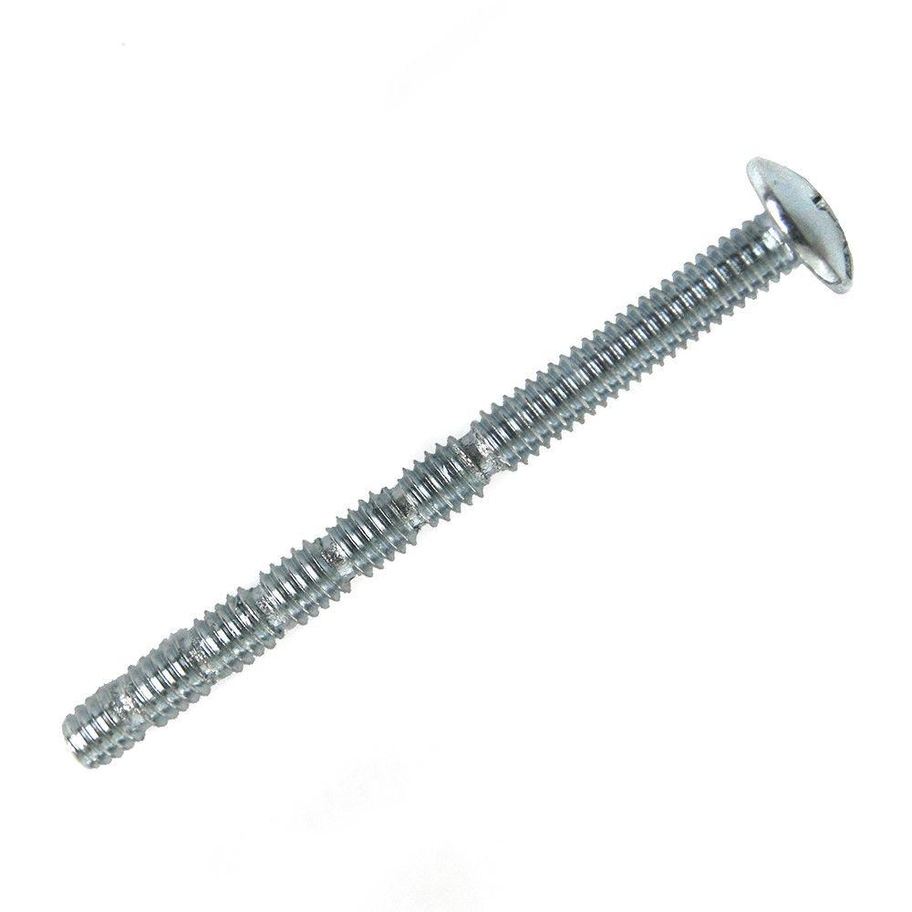 Laurey 32 in. x 2 in. Flat Head Machine Screws (24-Pack)-98001 - The ...
