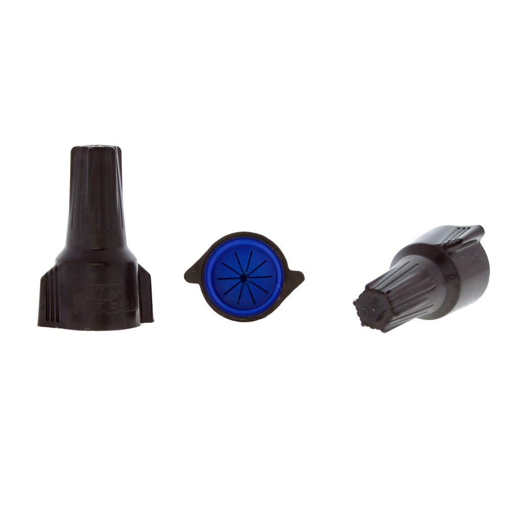 Ideal Model 63, WeatherProof Wire Connector in Gray-Blue (15 per Card ...