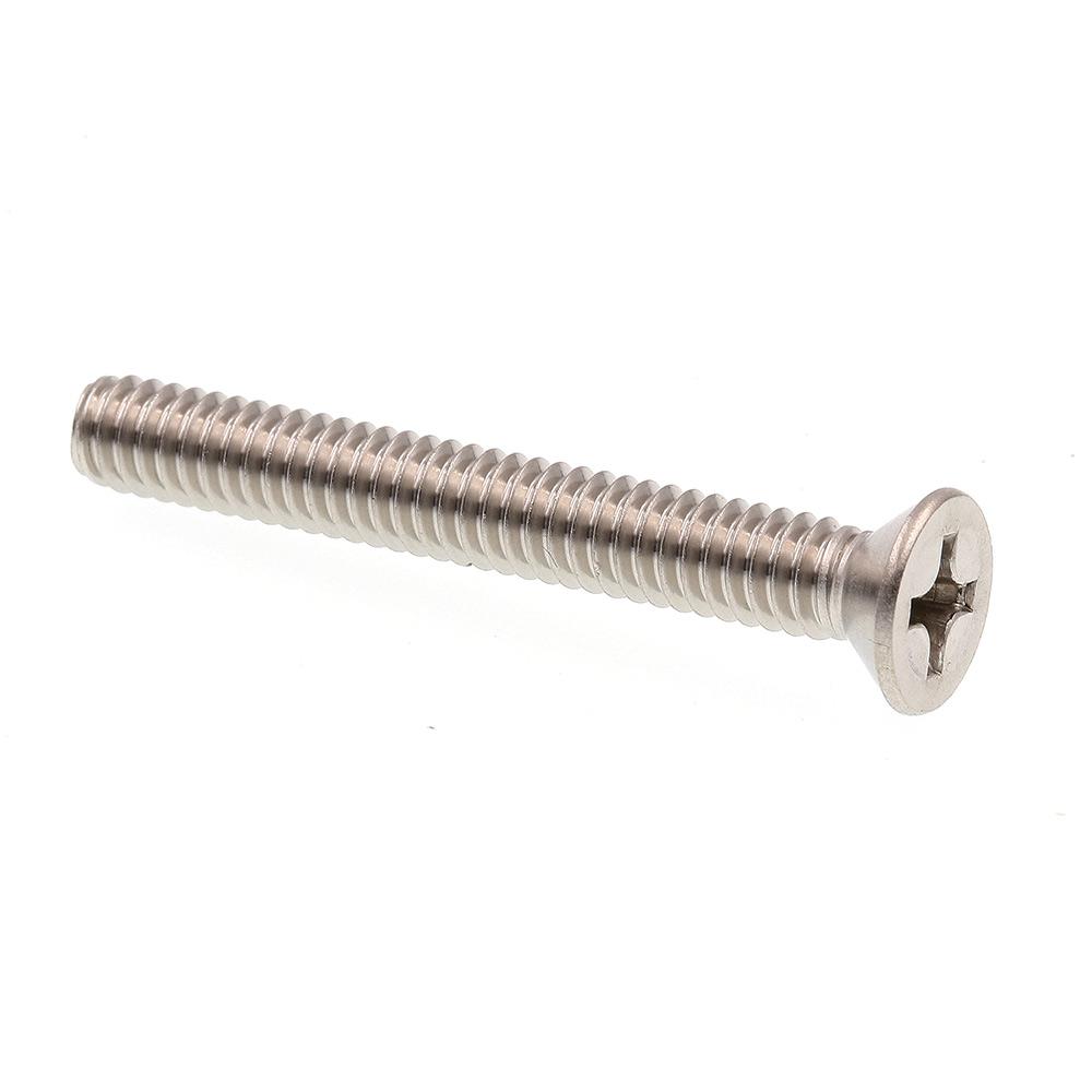 Prime-Line 1/4 in.-20 x 2 in. Grade 18-8 Stainless Steel Phillips Drive ...