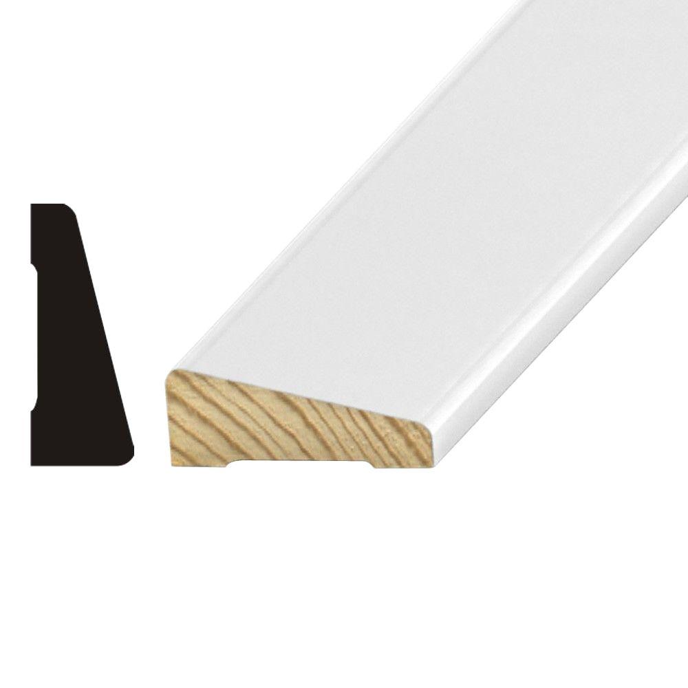 Kelleher Bevel 5/8 in. x 1-5/8 in. x 7 ft. Primed Pine Casing-PT256PR-1 ...