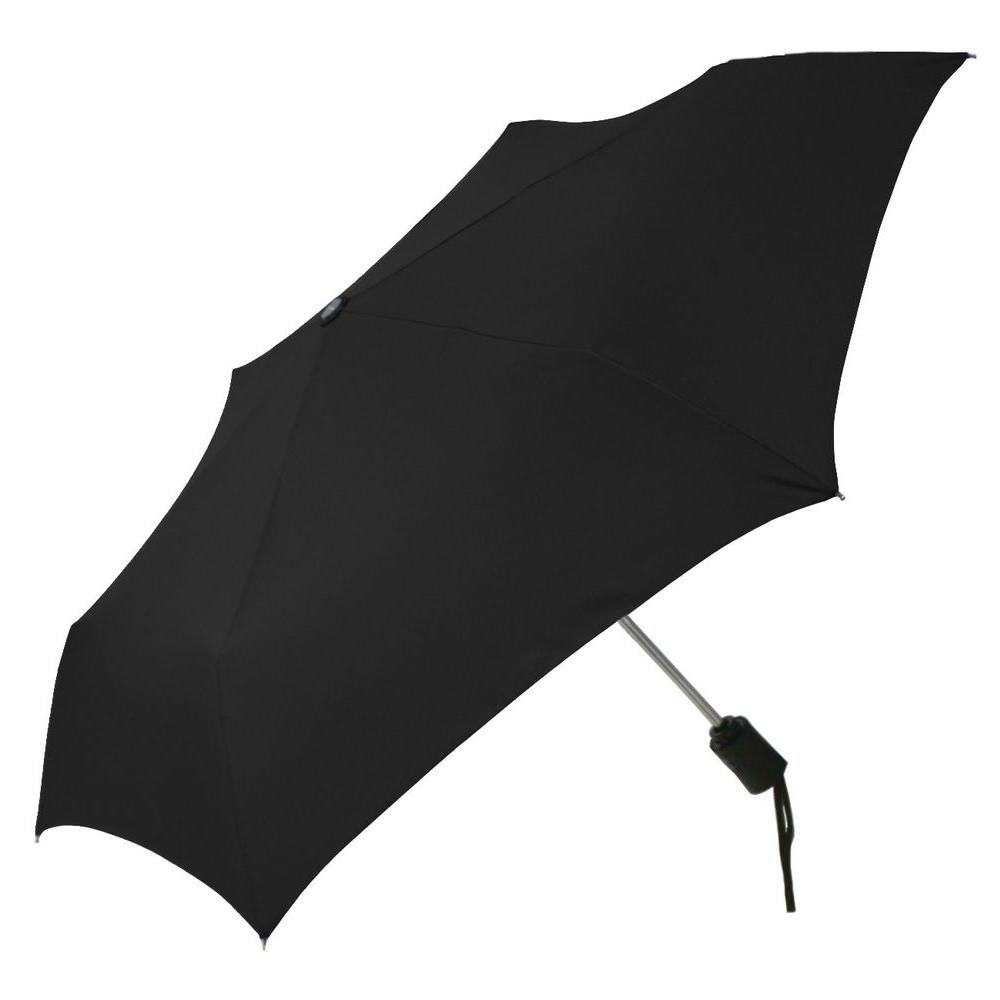 ShedRain 2.3 in. Auto Open and Close Compact Umbrella in Black-2506 ...