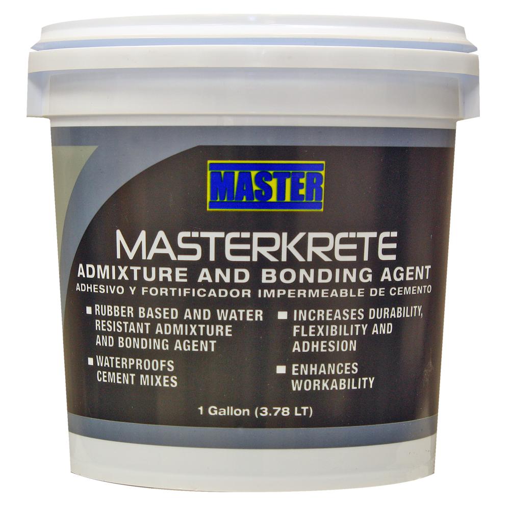 Master 1 Gal. Masterbond Masterkrete Bonding and Admix-F117 - The Home ...