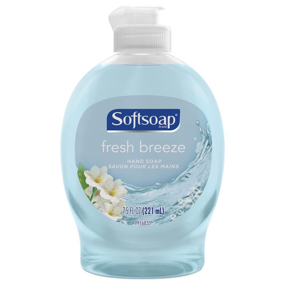 Softsoap 7.5 fl. oz. Fresh Breeze Flip Cap Bottle Hand Soap-US07383A ...