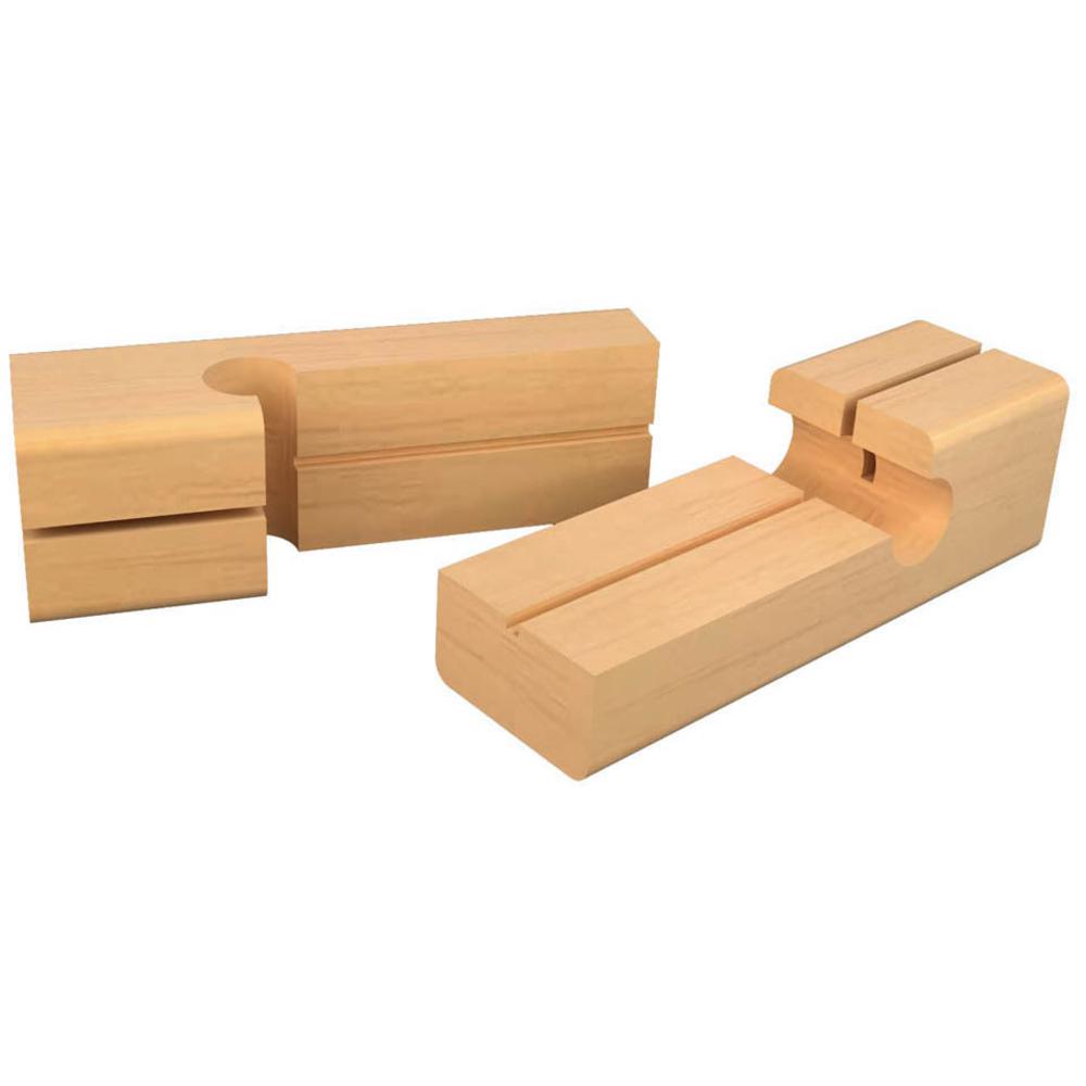 Bon Tool 4 in. x 1-1/8 in. Wood Line Blocks (2-Package)-11-729 - The ...