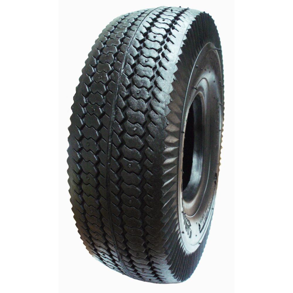 Hi-Run 4.80 in./4.00 in.-8 4PR Stud Wheel Barrow Tire-WD1301 - The Home ...