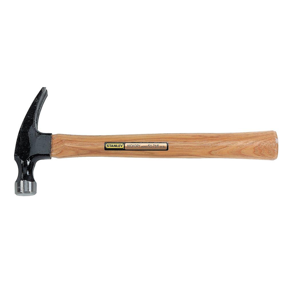 TEKTON 16 oz. Hickory Handle Magnetic Head Claw Hammer-30303 - The Home ...