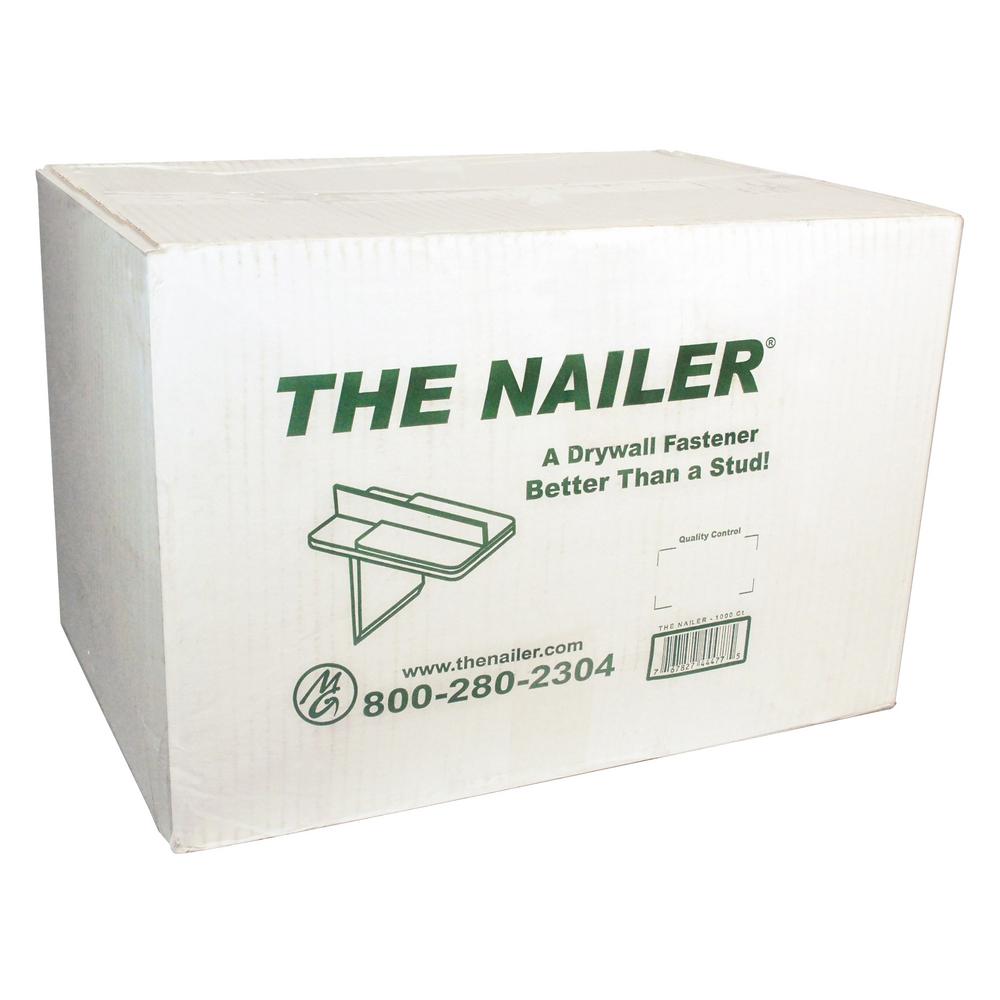 THE NAILER Plastic Drywall Backer Clip (1000-Pack)-P-Case - The Home Depot