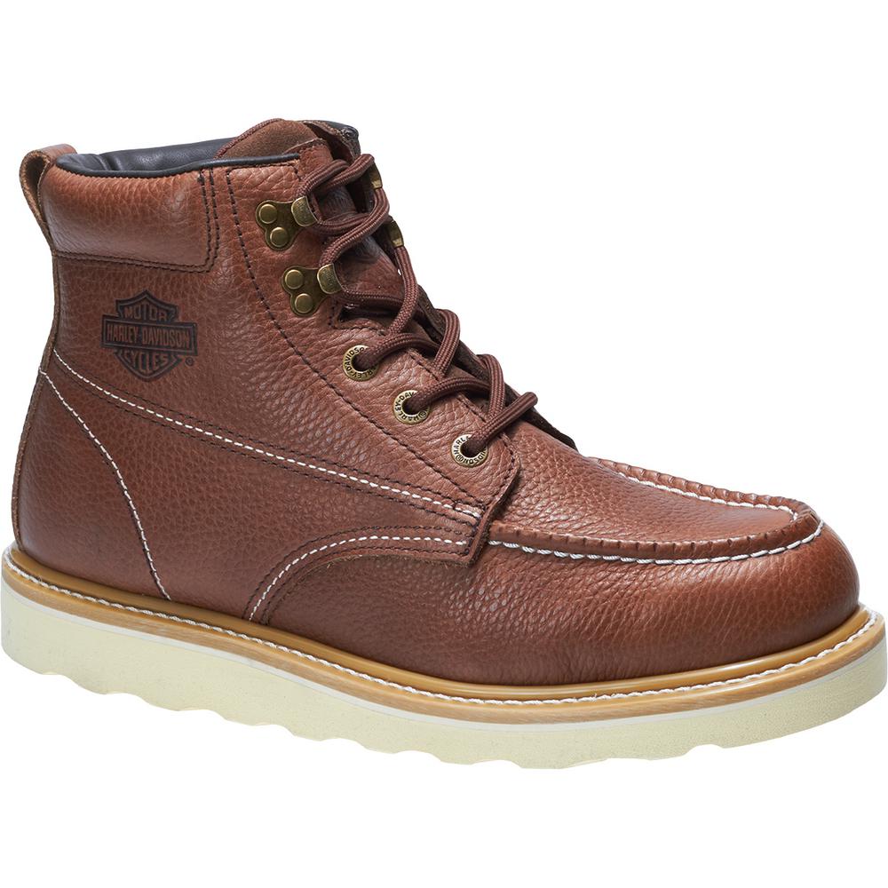 Harley-Davidson Bosworth Men's 10.5 Brown Full Grain Leather Composite ...